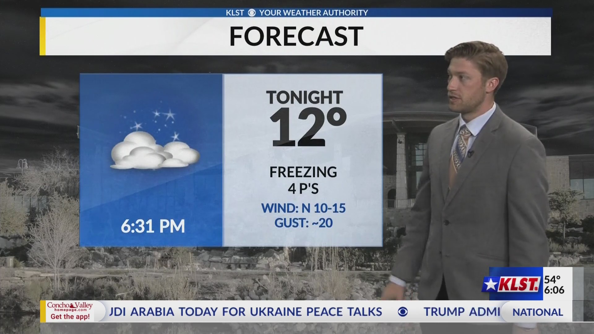KLST Morning Forecast W/ Jake Gilson (18 Feb 2025)