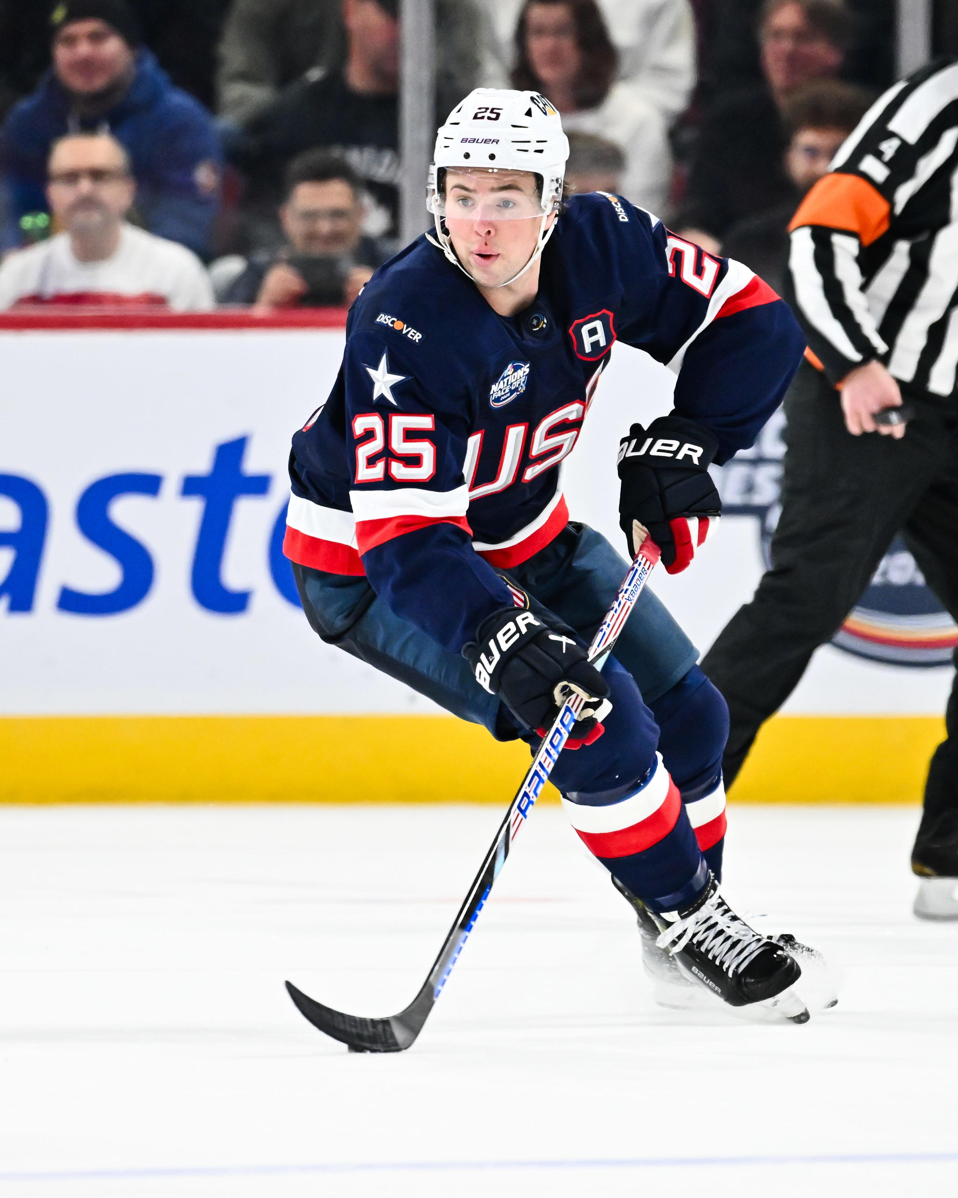 USA's Charlie McAvoy sustained 'significant' shoulder injury vs. Finland