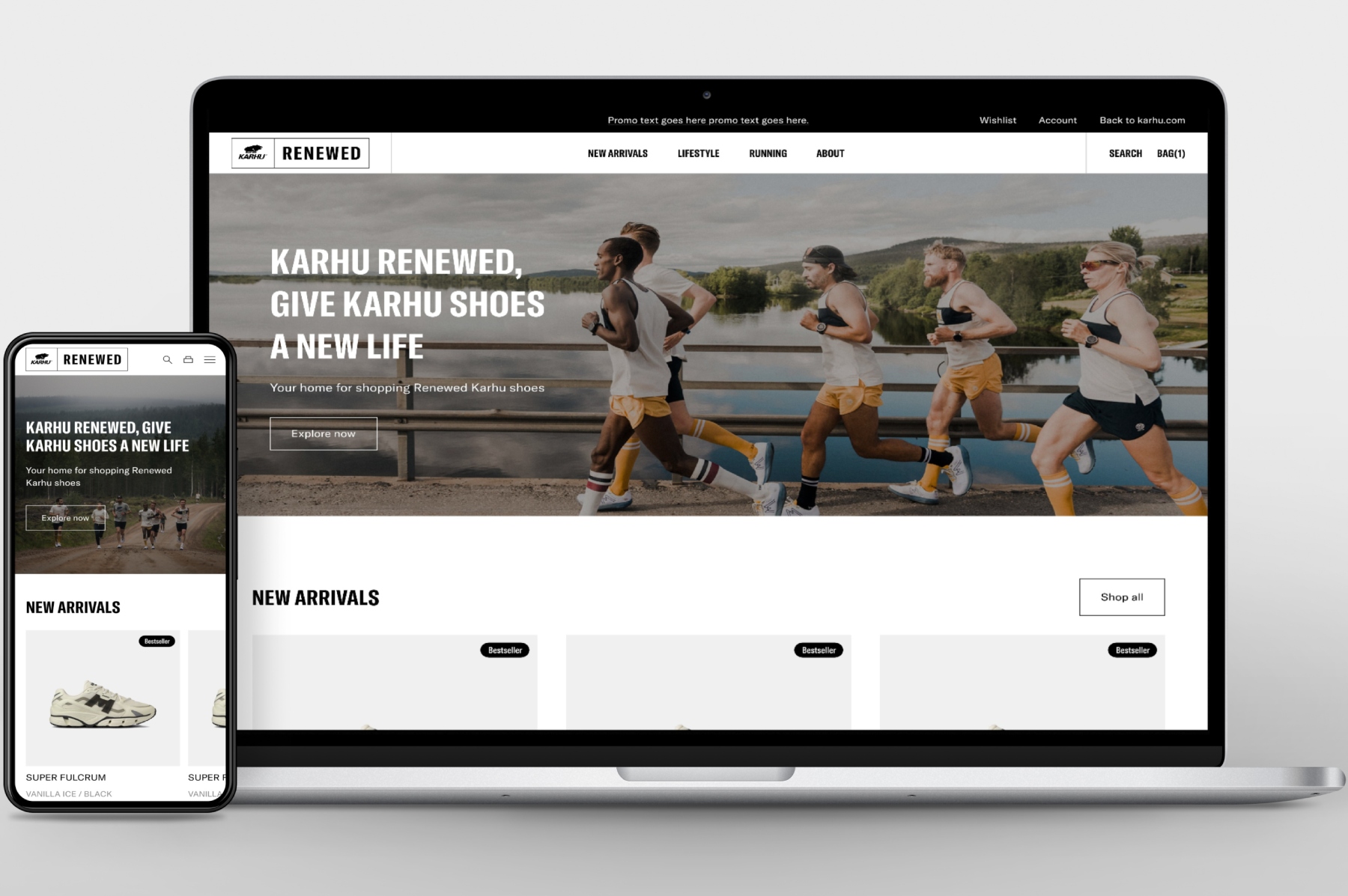 Karhu Delves Into the Sustainable Resale Market With Karhu Renewed, Powered by Archive Technology