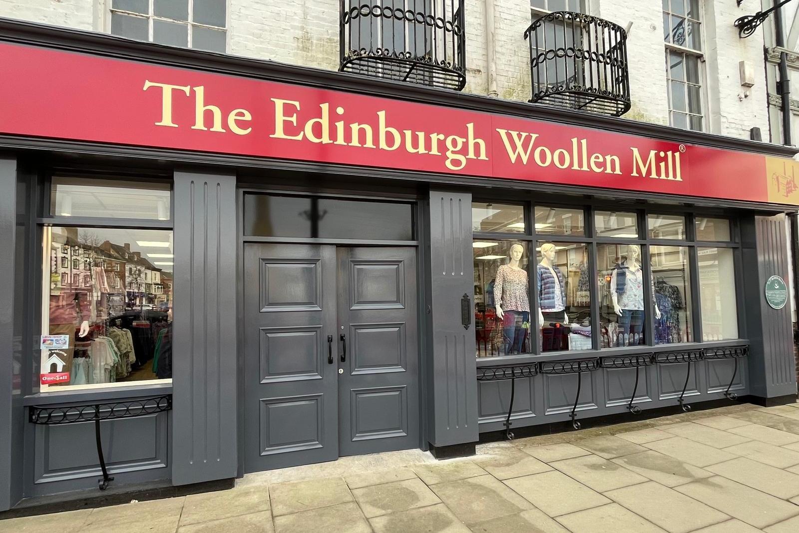 REVEALED: Popular specialist clothing store The Edinburgh Woollen Mill ...