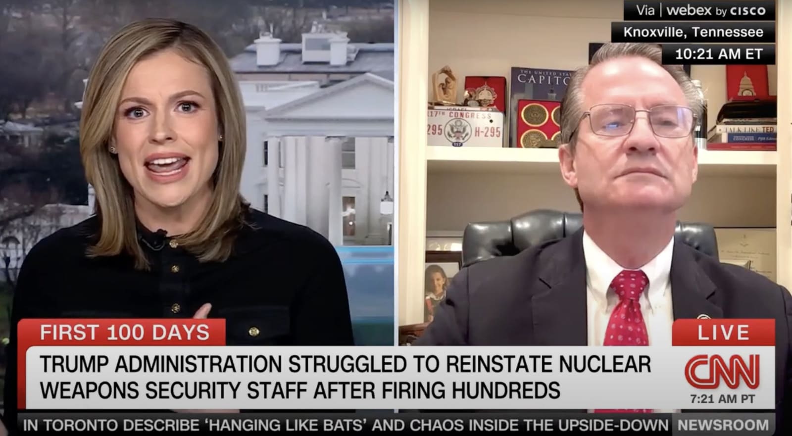 CNN pulls plug as interview with MAGA congressman descends into ...