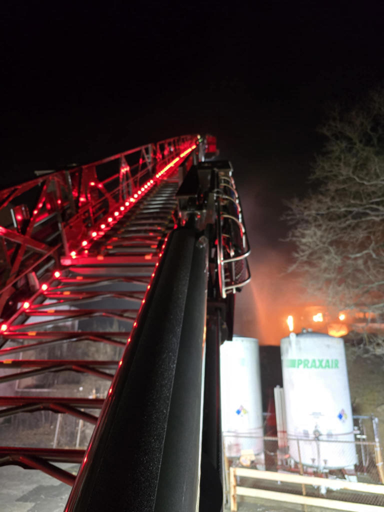 70 Fire Companies Respond To Montco Warehouse Fire [PHOTOS]