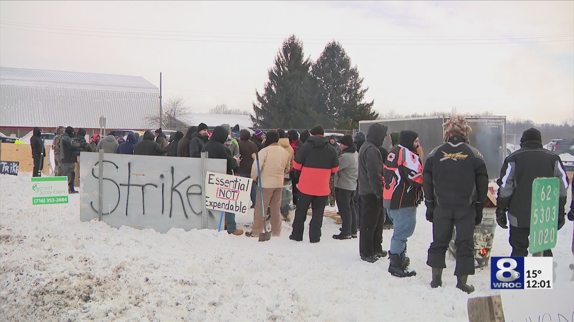 Strike underway at Groveland Correctional Facility