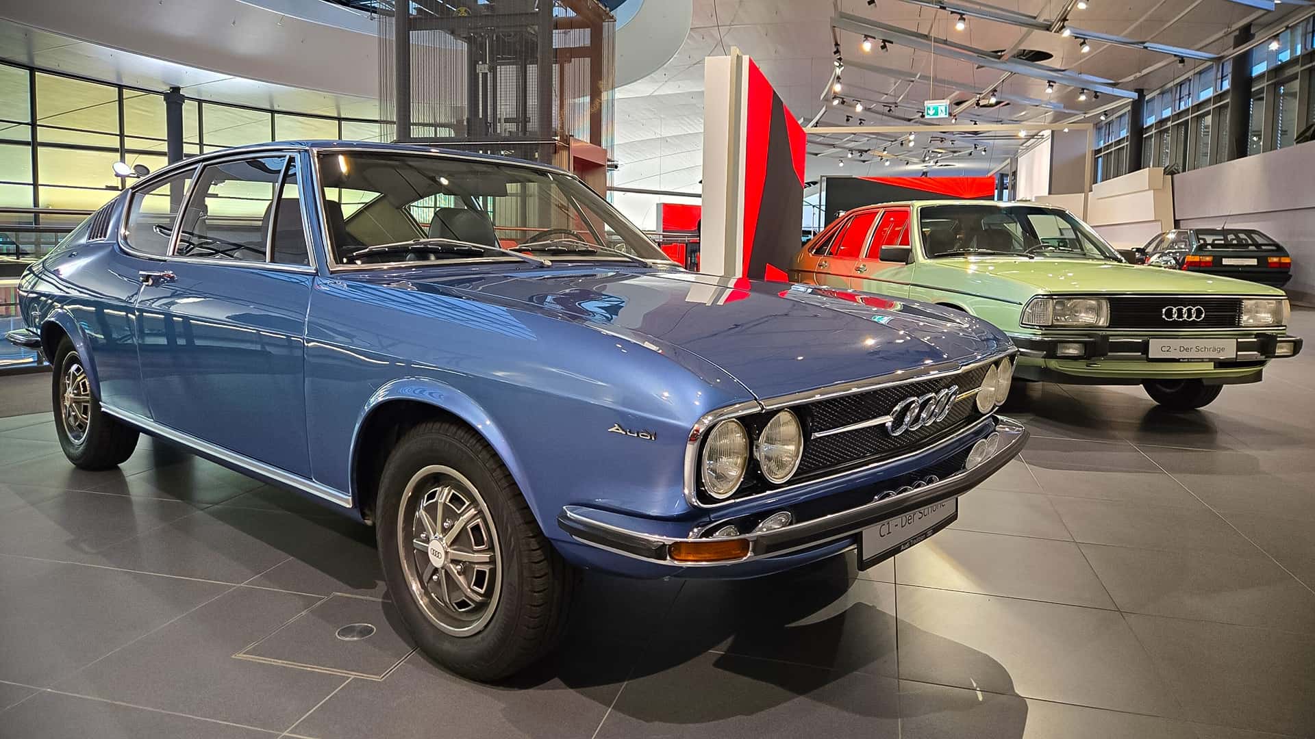 Audi zeigt die Geschichte von 100 und A6 in Neckarsulm