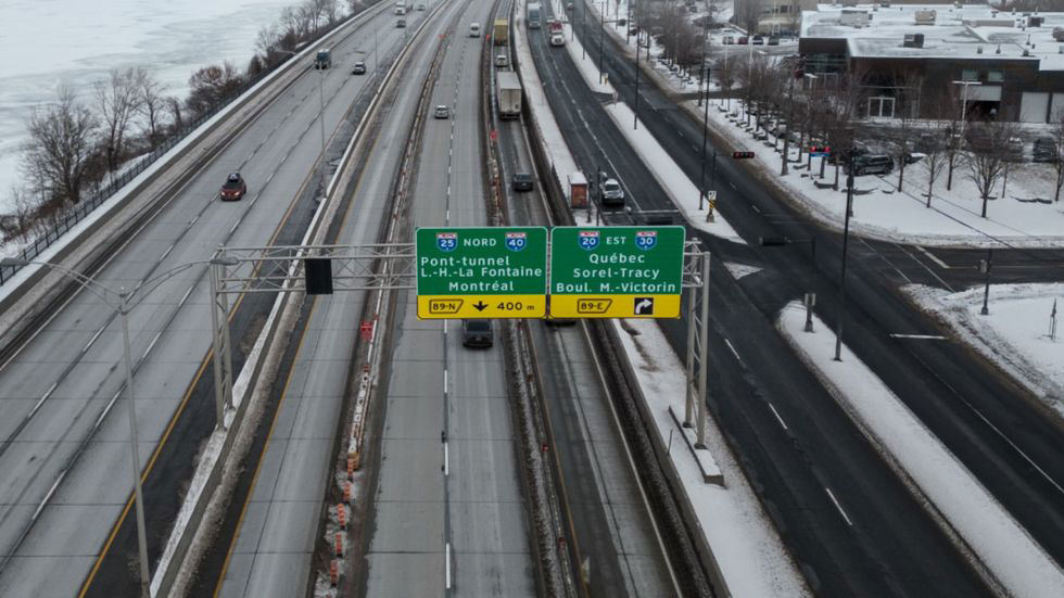 Des travaux forcent (encore) la fermeture complète du pont-tunnel La ... Des travaux forcent (encore) la fermeture complète du pont-tunnel La ...