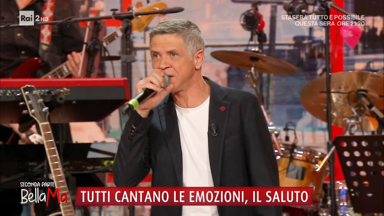 Marco Morandi canta "Ciao amore ciao" - BellaMa' 18/02/2025