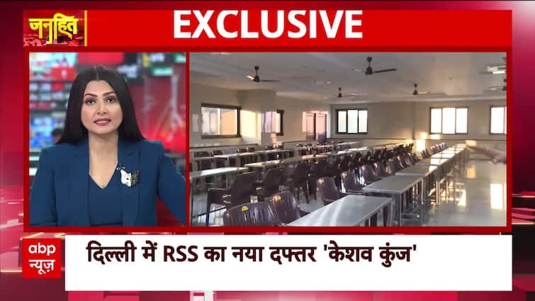 Delhi में RSS का नया दफ्तर 'केशव कुंज' | Janhit with Chitra Tripathi ...