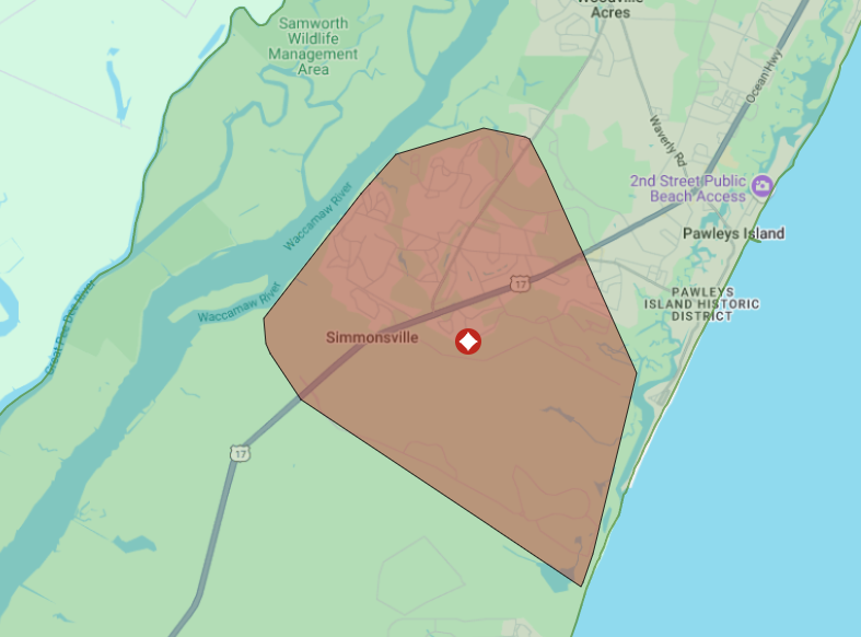 Power back on for nearly 2,300 Santee Cooper customers in Pawleys ...