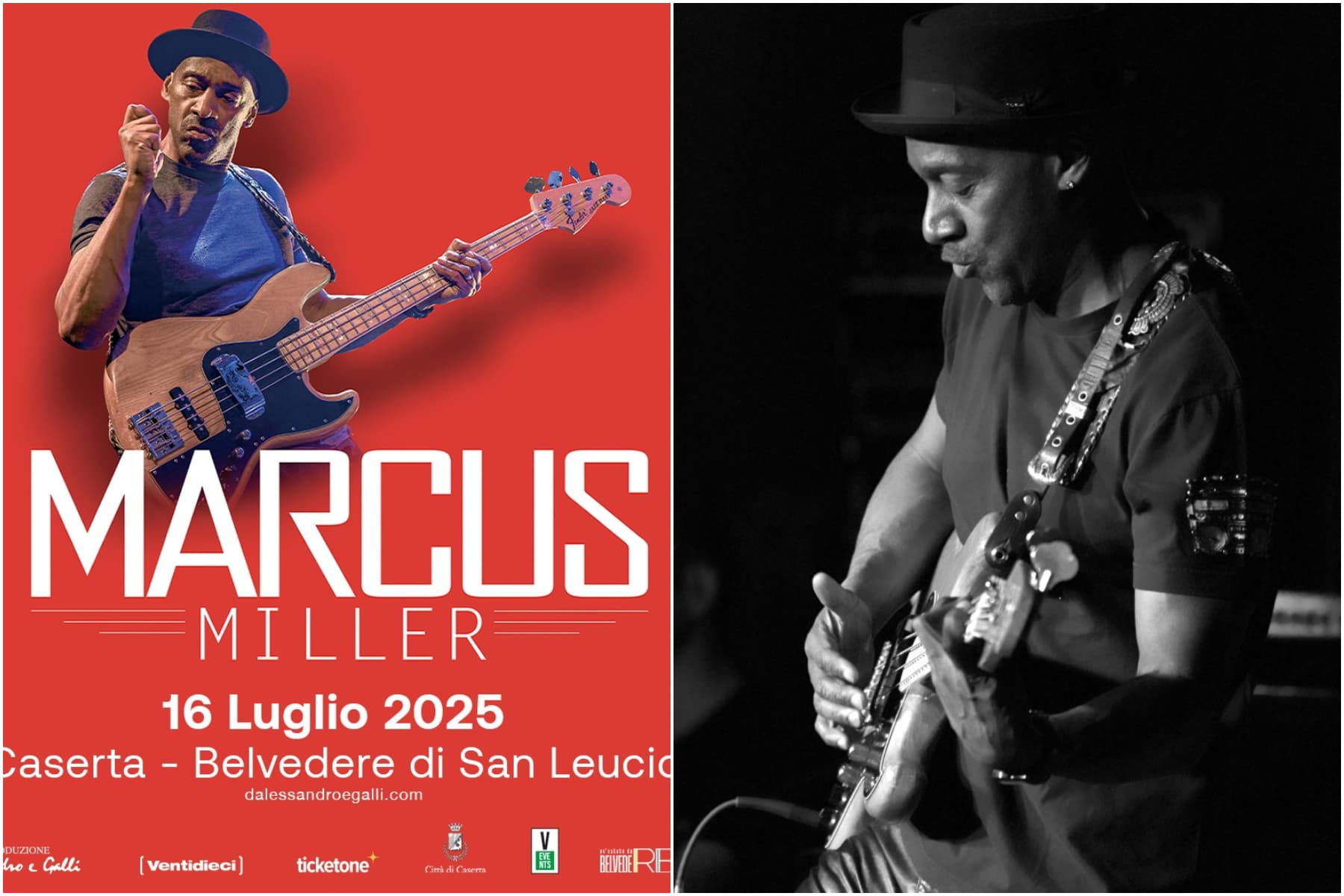 Marcus Miller in concerto al Belvedere di San Leucio: l’unico live nel ...