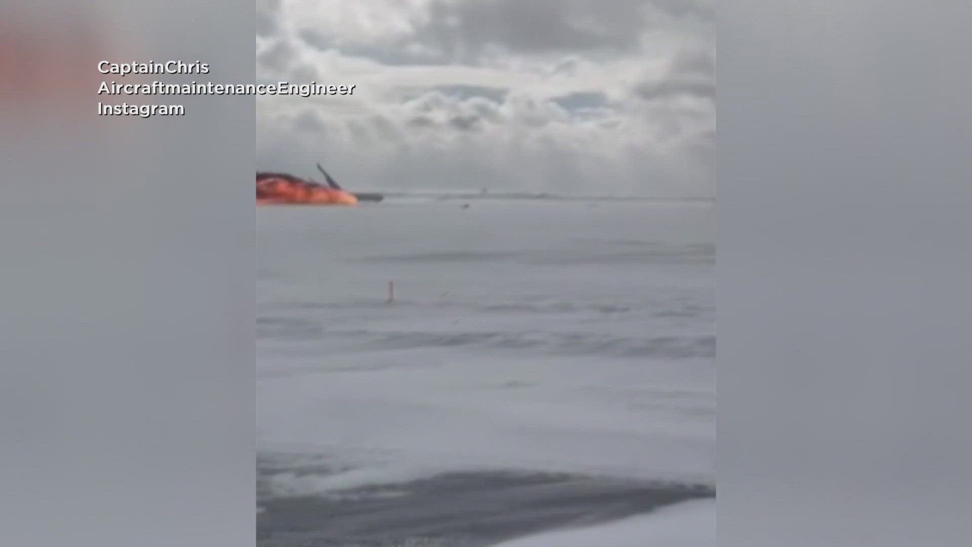 New video shows Delta Air Lines jet flipping upside down after crash ...