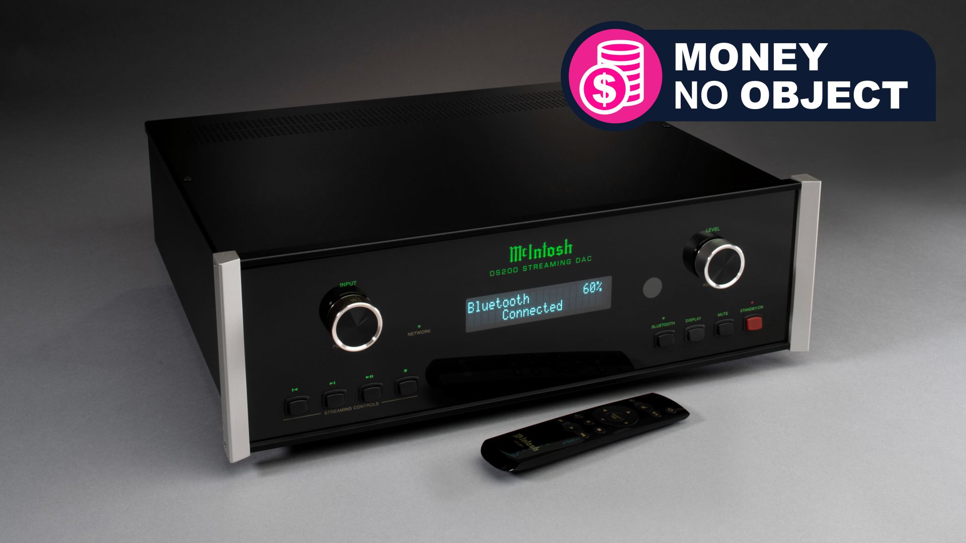 McIntosh's gorgeous DS200 streaming DAC is here, thus completing the nonpareil hi-fi system of ...