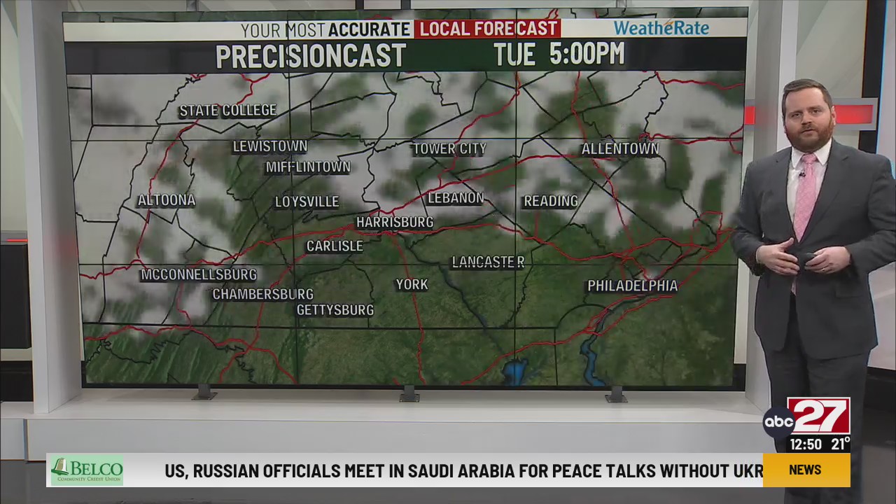 Dan's Tuesday Midday Forecast