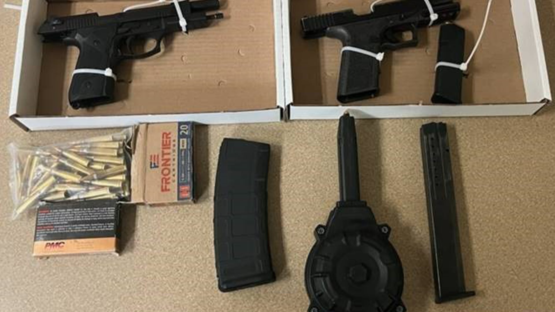 Boy arrested after Charlotte police find multiple guns, drum magazine ...