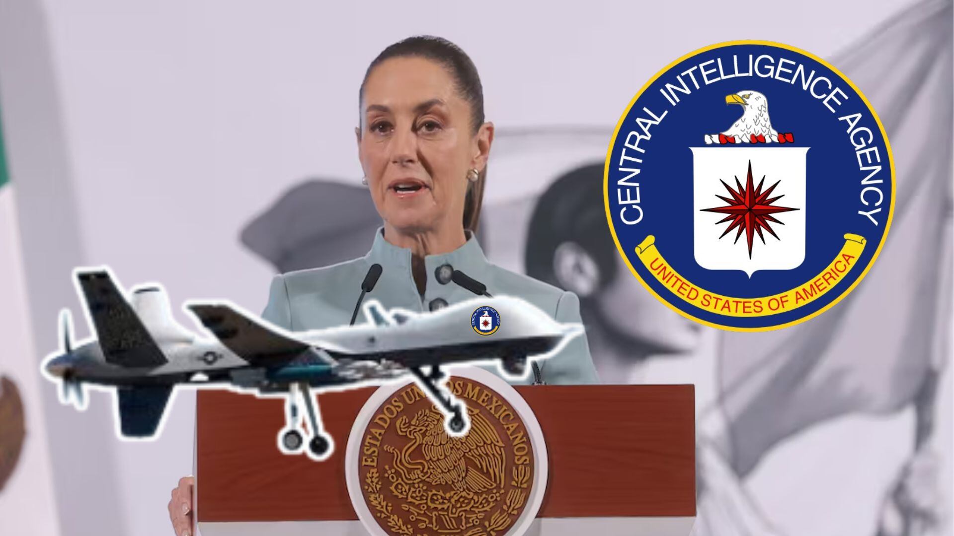 ¿Drones de la CIA con aval de Presidencia? Esto respondió Sheinbaum