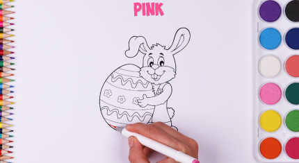 Master Colors with coloring in for Kids