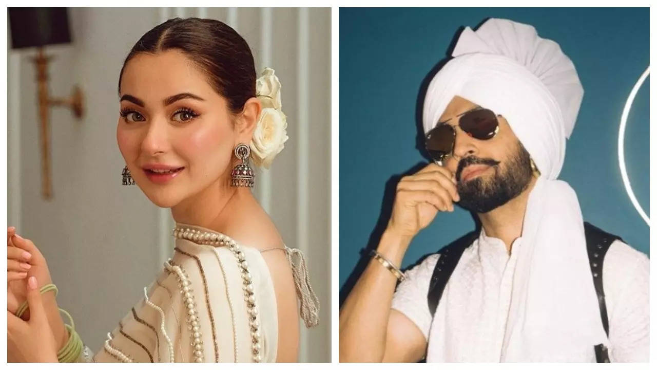 Is Pakistani actress Hania Aamir shooting with Diljit Dosanjh? Viral ...