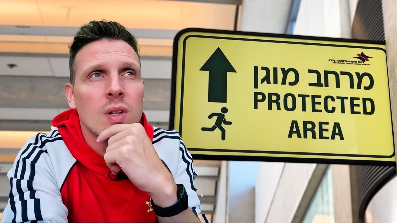 CHASED by SECRET Airport POLICE in ISRAEL!