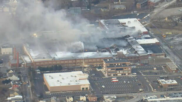 Officials monitoring air, water quality as fire burns at SPS ...