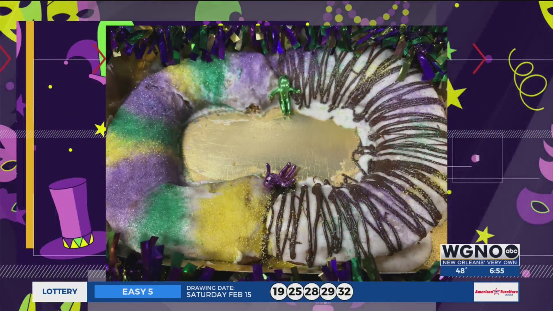 King Cake of the Day: The Sweet Life Bakery