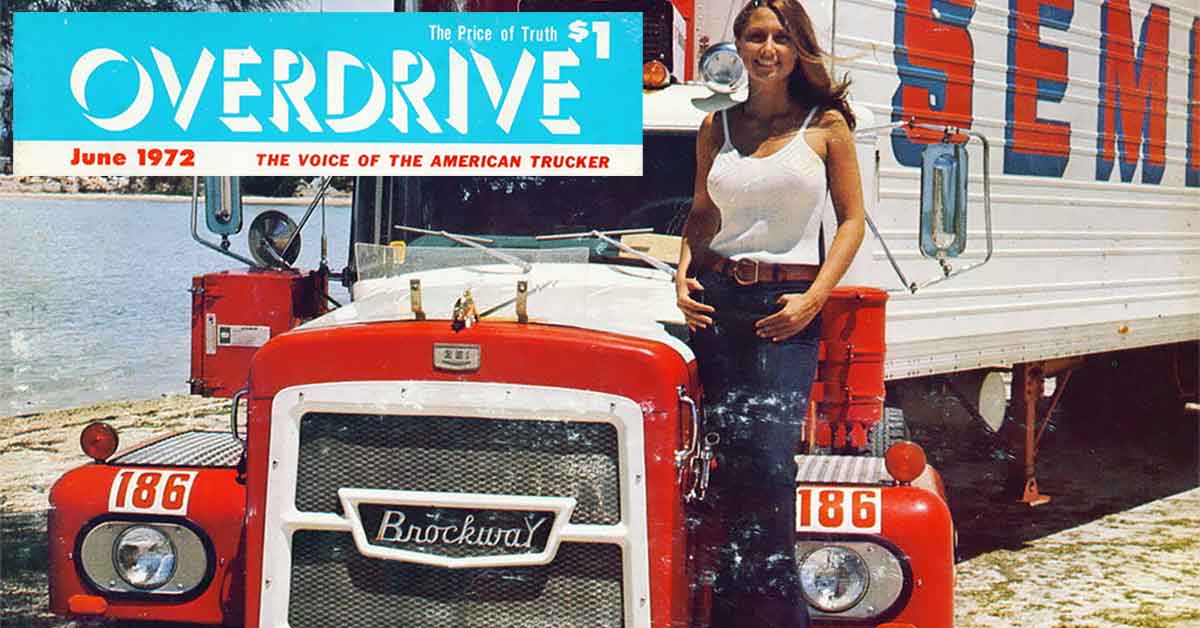 19 Vintage Covers From Overdrive Magazine: A Trucker’s Companion