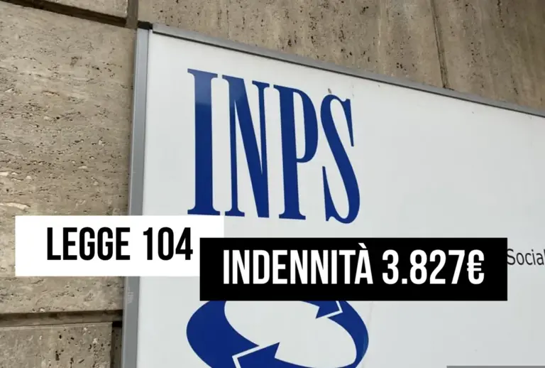 Congedo Legge 104: l’Indennità arriva a 3.827€ mensili pagati da INPS