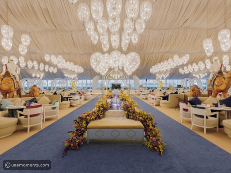 THE ICONIC ASATEER TENT RETURNS TO ATLANTIS,