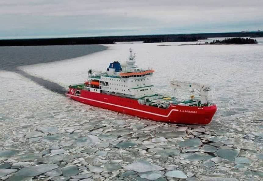 SA Agulhas II concludes annual research voyage to Antarctica SA Agulhas II concludes annual research voyage to Antarctica