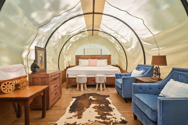 This Campground Brings the Wild West to the East Coast—With Covered ...