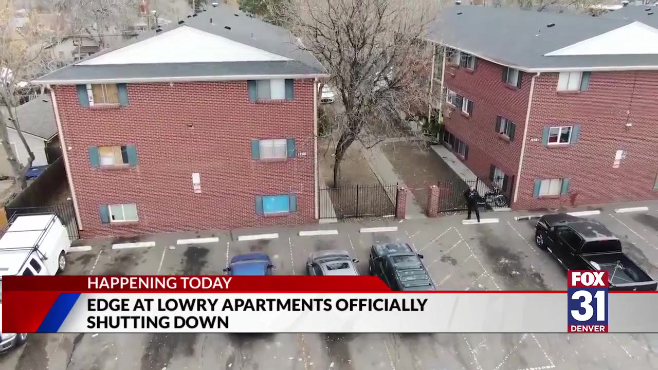 Edge at Lowry apartment complex officially shuts down Edge at Lowry apartment complex officially shuts down
