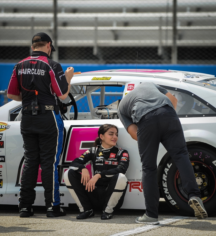 Pictures of NASCAR driver and SI Swim model Toni Breidinger