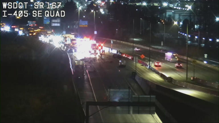 1 killed in early morning Renton crash; SR 167 reopens