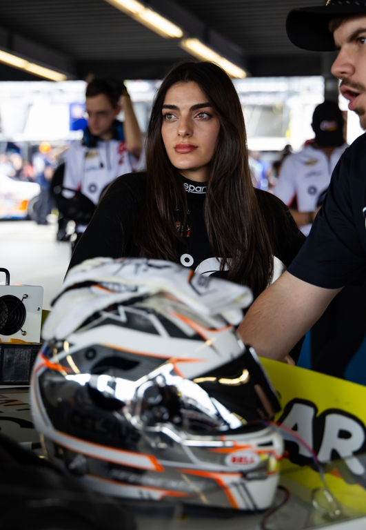 Pictures of NASCAR driver and SI Swim model Toni Breidinger