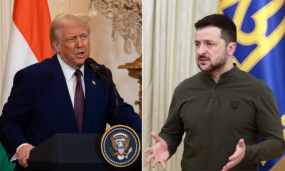 Zelensky slams US for 'trying to please Putin' to get a 'quick win'