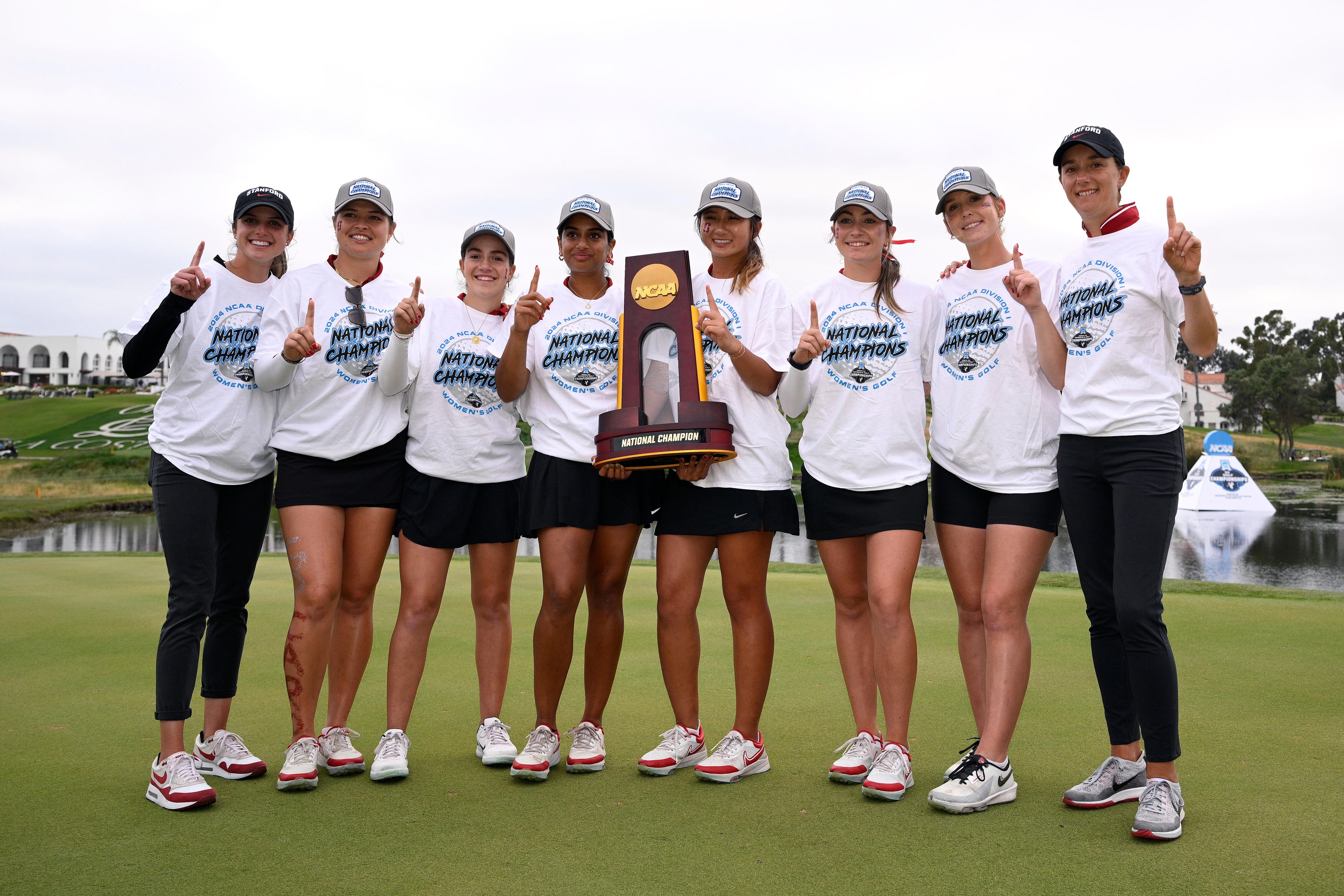 Which school has the most NCAA women’s golf team championships?