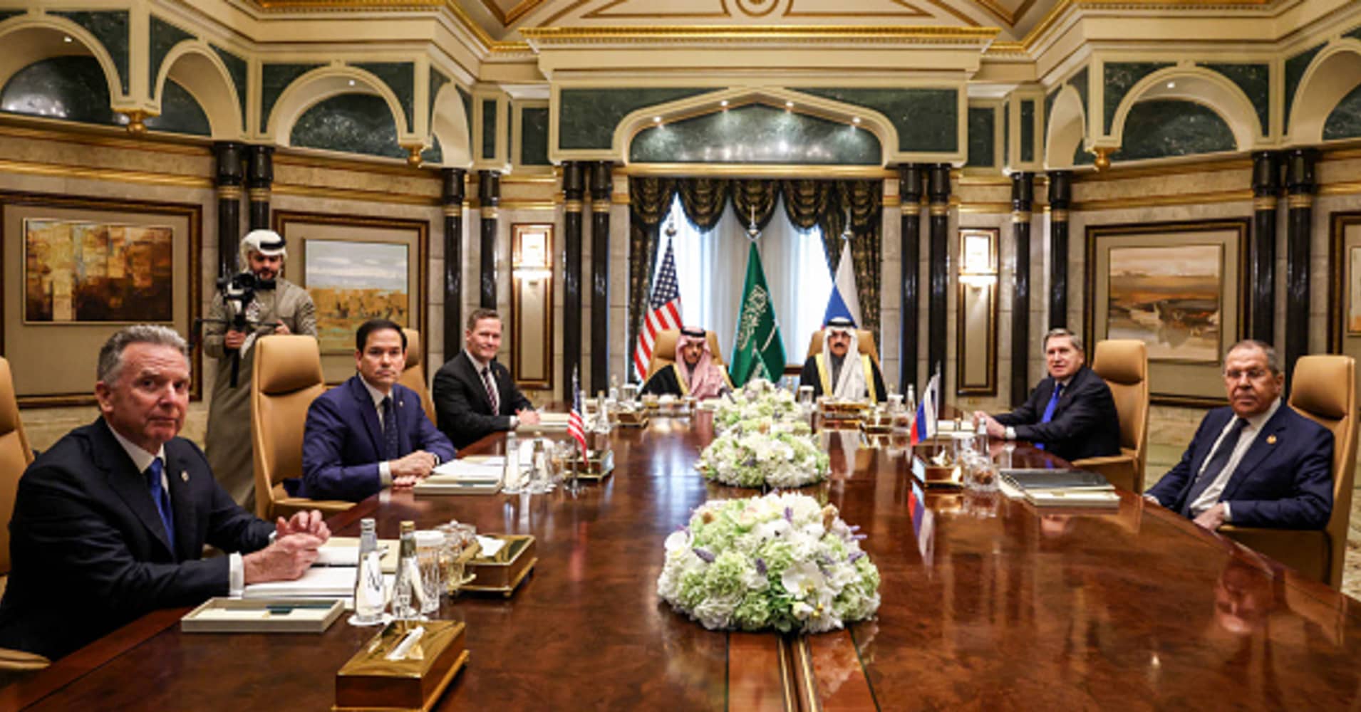 U.S., Russia end first high-level talks since 2022 as Ukraine peace ...