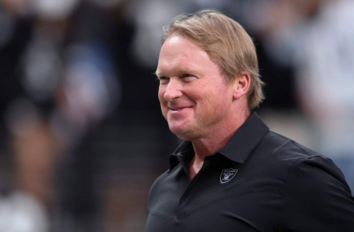 Jon Gruden emerges as head coach candidate for major college football ...