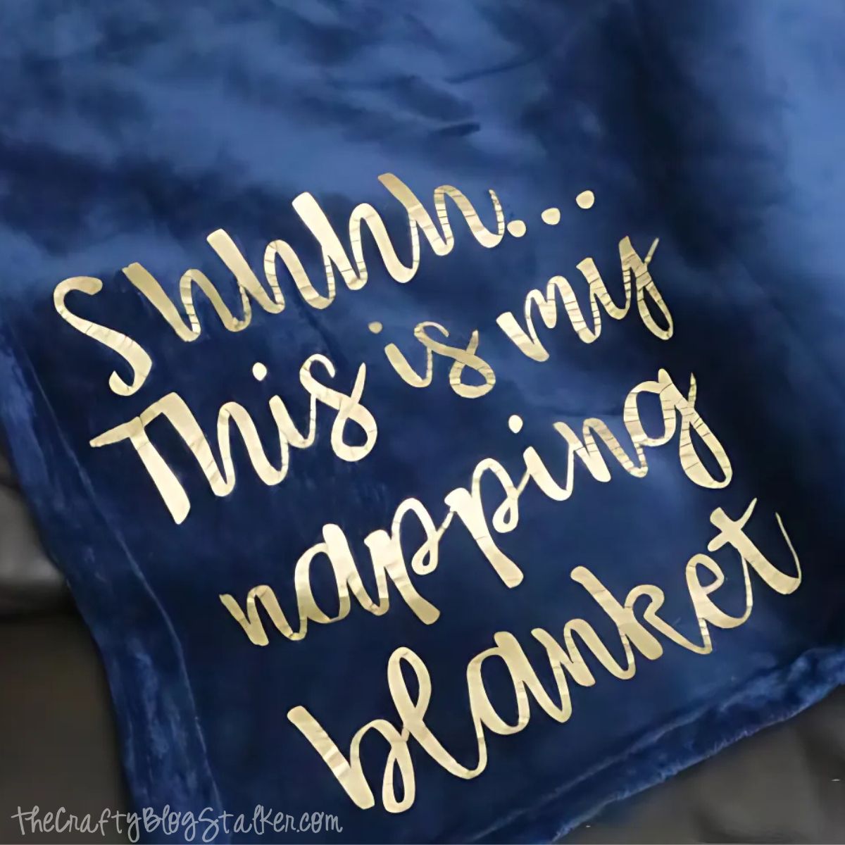 Apply Heat Transfer Vinyl on a Fleece Blanket