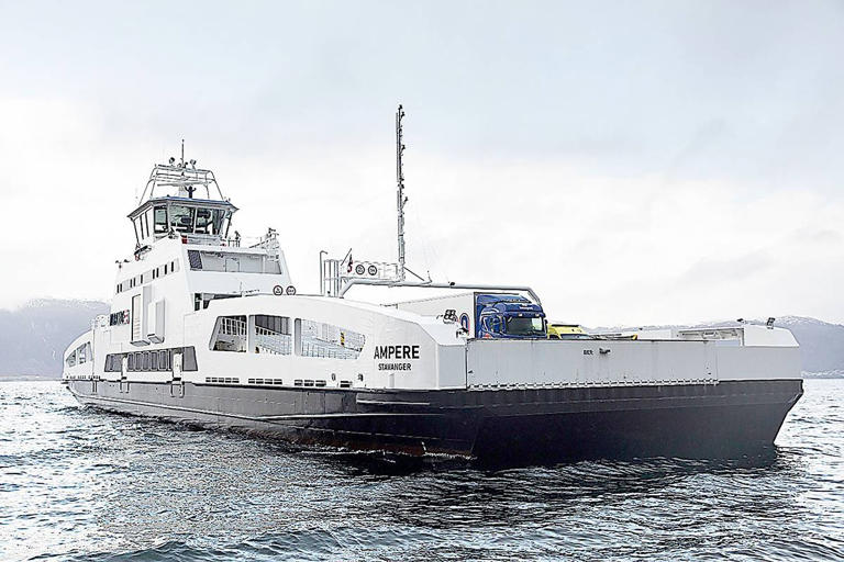 World's first fully electric ferry celebrates 10 years of success
