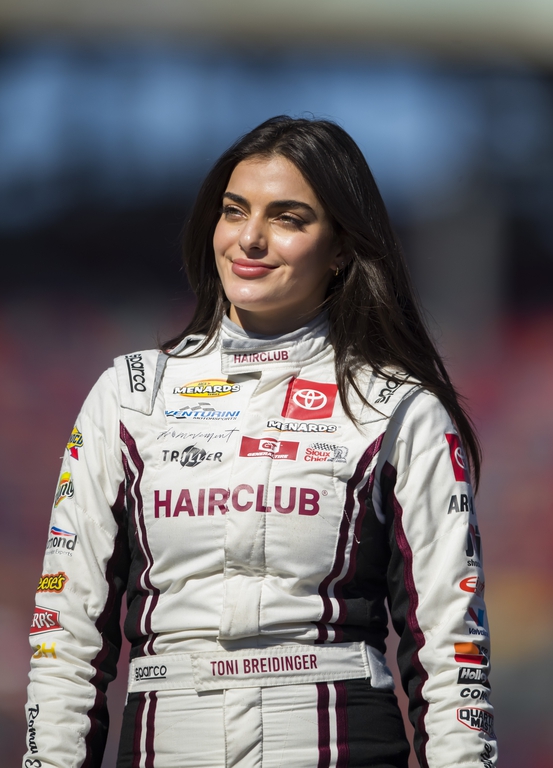 Pictures of NASCAR driver and SI Swim model Toni Breidinger