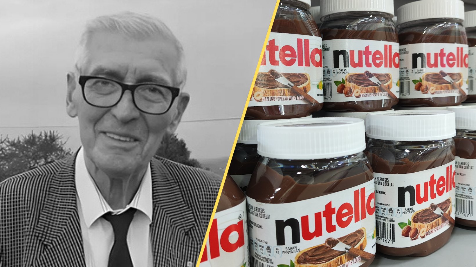 Nie żyje twórca Nutelli. Francesco Rivella miał 97 lat