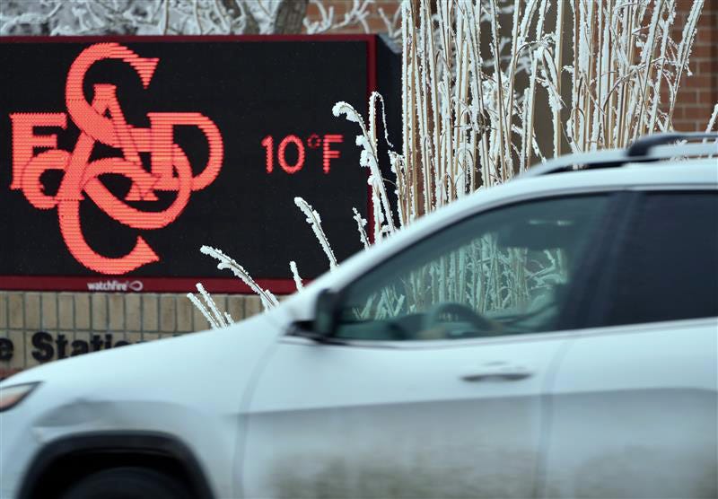 'Warming up to 24 below zero:' Record cold surges across central U.S.