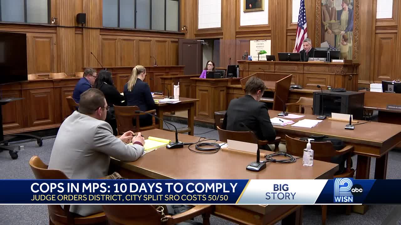 Milwaukee Co. judge gives MPS 10 more days to have officers in schools