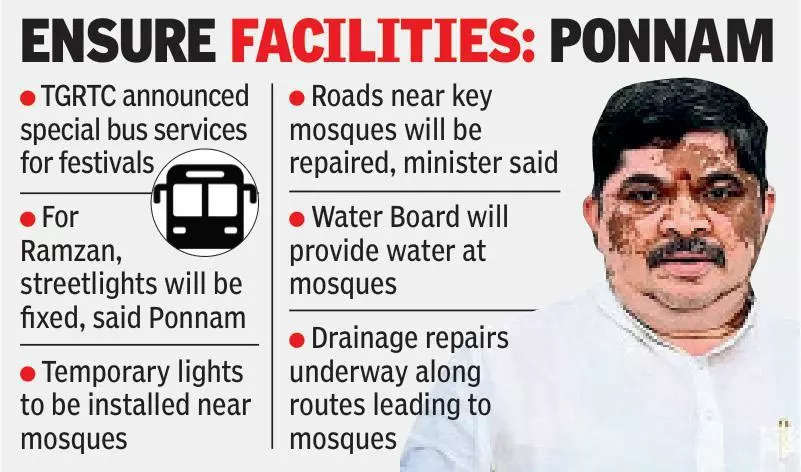 ‘More buses for Shivaratri, better facilities for Ramzan’