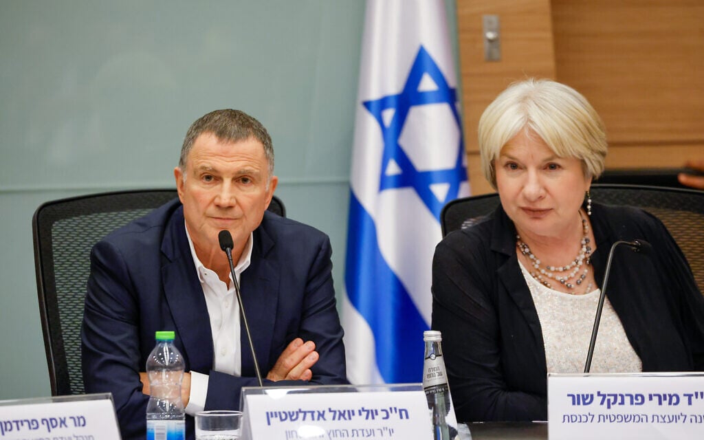 Edelstein says wording of Haredi draft bill still under debate, denies ...