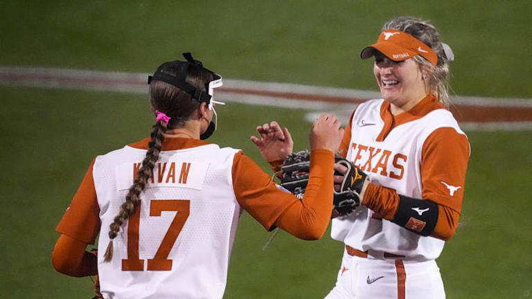 Texas Longhorns Softball's Teagan Kavan Wins Weekly Award