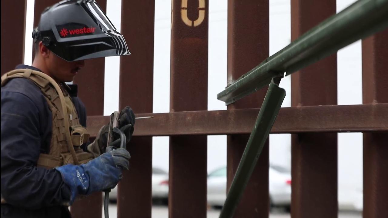 US Marines bolster border wall security in California