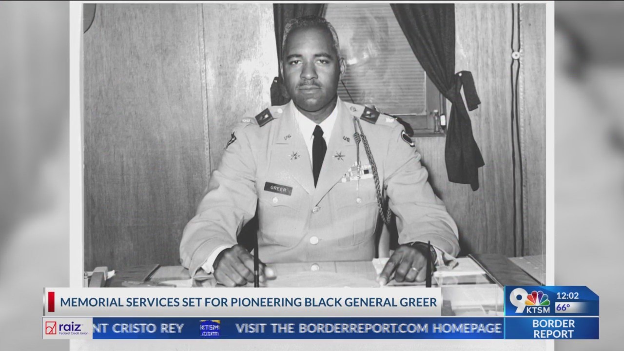 Memorial services set for pioneering Black general Greer