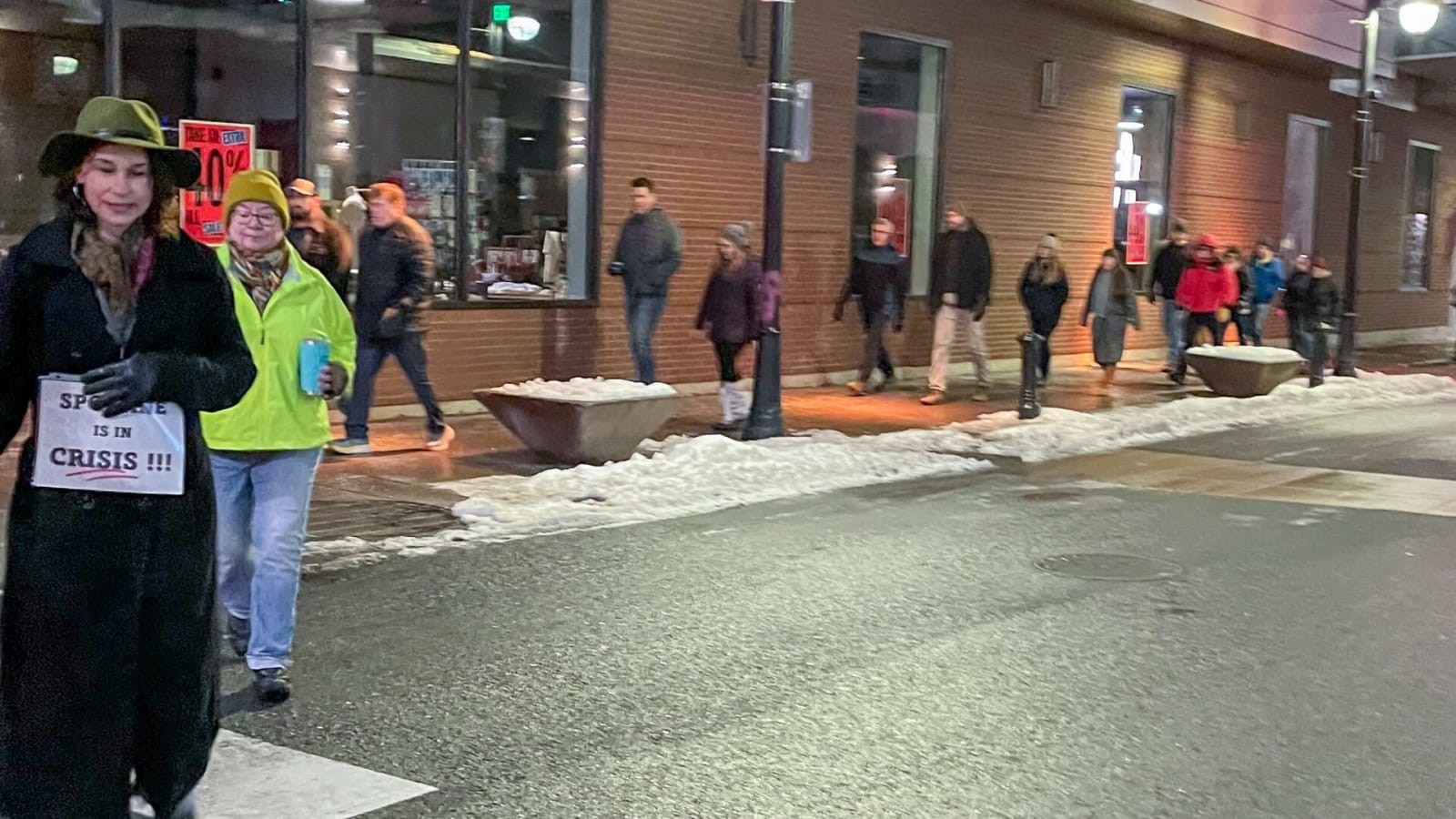 Spokane advocates march at dawn, demand action against homelessness crisis