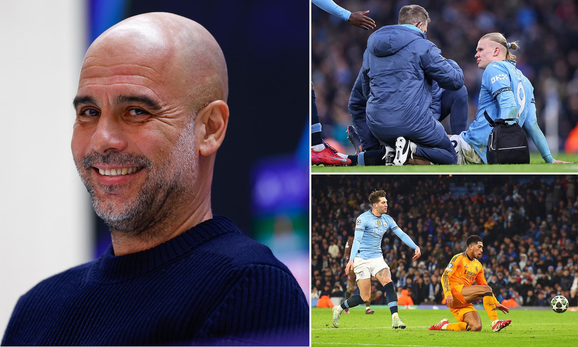 Pep Guardiola provides injury update on Erling Haaland ahead of Man ...