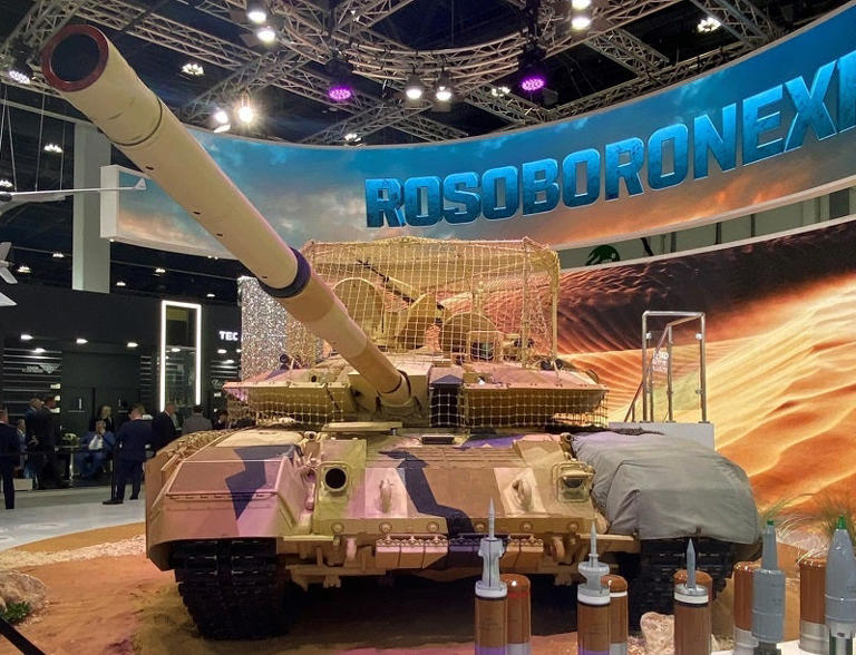 IDEX 2025: Russia pushes T-90MS main battle tank